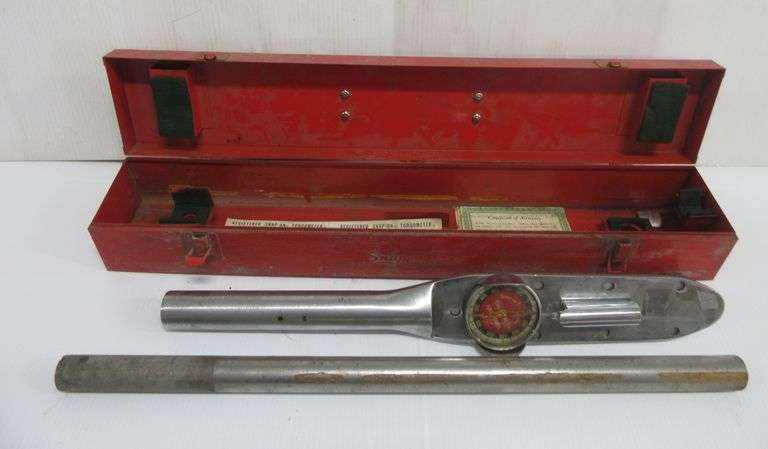 Snap-on Torque wrench 3/4", model TE 602-L - Albrecht Auction Service