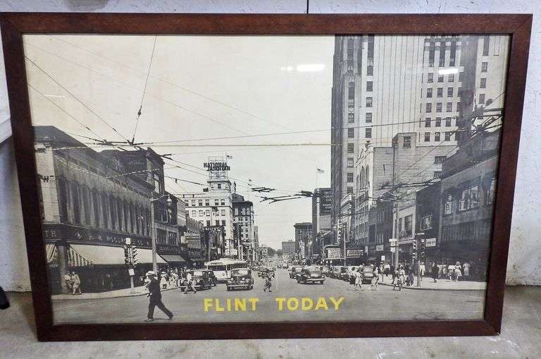 Flint Today Historical Photo, late 1940s to early 1950s Downtown Flint ...