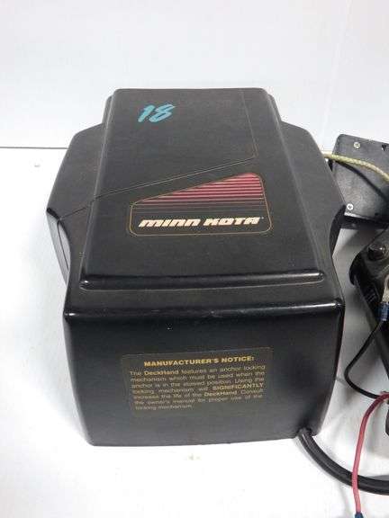 Minn-Kota Deckhand 18, 12V anchor winch system, 18 lb. anchor capacity ...