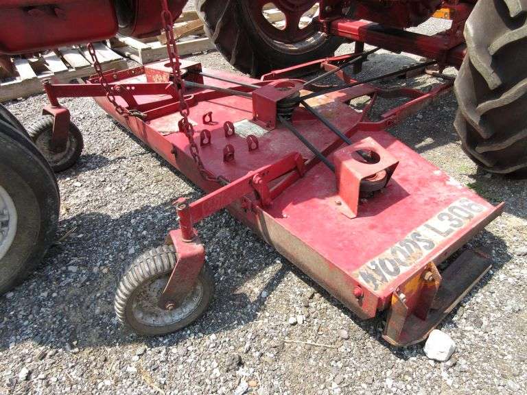 1951 International Harvester Farmall C tractor, includes a Woods L306 ...