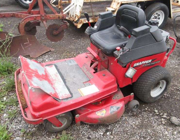 Snapper yard cruiser 42" mowing deck single control zero turn, runs and ...