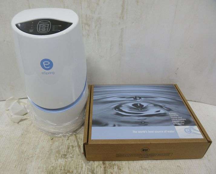 eSpring water filter unit with faucet kit, NOS - Albrecht Auction Service