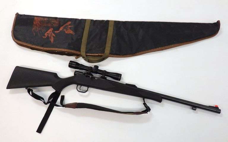 Gun Traditions Tracker 209 Inline 50-Caliber Scope Edge P.F. 4x32 Scope ...