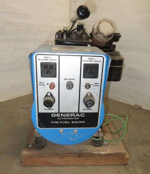 Generac 2250W alternator, 5 HP Briggs, works as it should, low usage ...