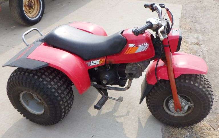 1984 Honda ATC 125M 3-Wheeler, new battery last fall, new air cleaner ...