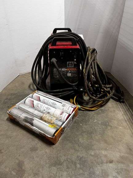 Lincoln Arc Welder, Invertec-V300-Pro MIG, TIG, stick, wire feed, 50 ...