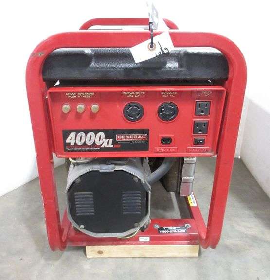Generac 4000W generator, 7.8 HP, 120/240V, carb cleaned, fresh oil and ...