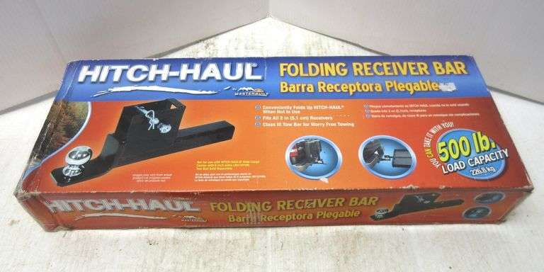 Hitch-Haul folding receiver bar, new - Albrecht Auction Service