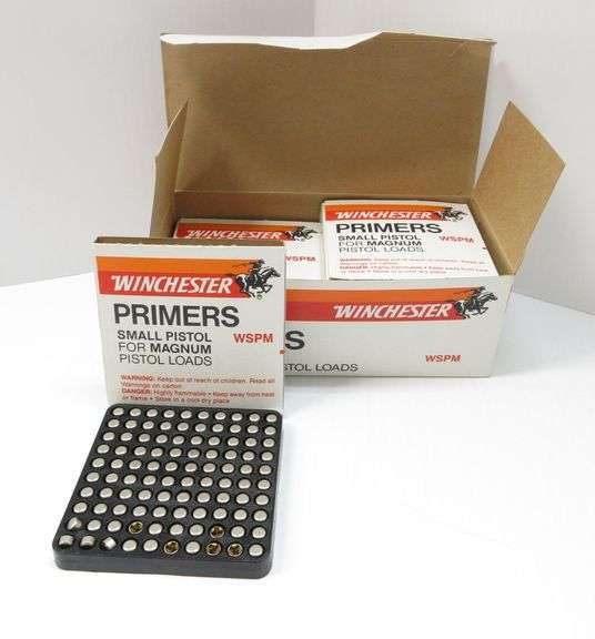 Box Of 1 000 Winchester Reloading Primers For Magnum Pistols No