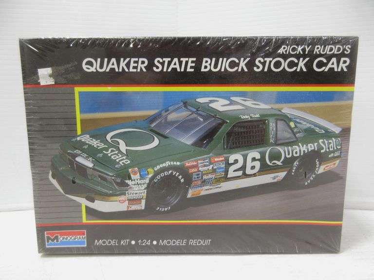 Quaker State buick stock car driven by Ricky Rudd, 1/24 scale, NIB ...