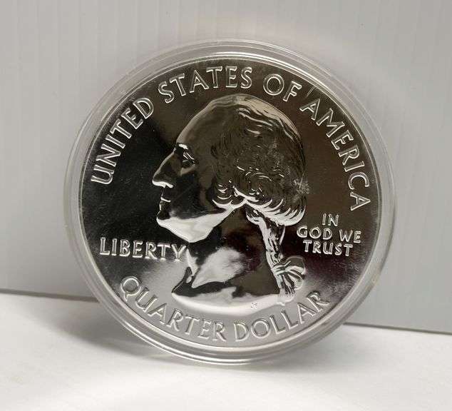 2018 ATB Pictured Rocks National Lakeshore 5 oz. of .999 silver coin ...