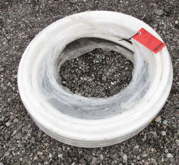 PVC water line, approx. 60' x 1" - Albrecht Auction Service