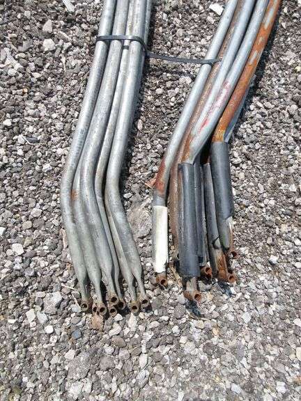 (17) Slide and go style tarp bows for 8'W semi trailers or dump trucks ...