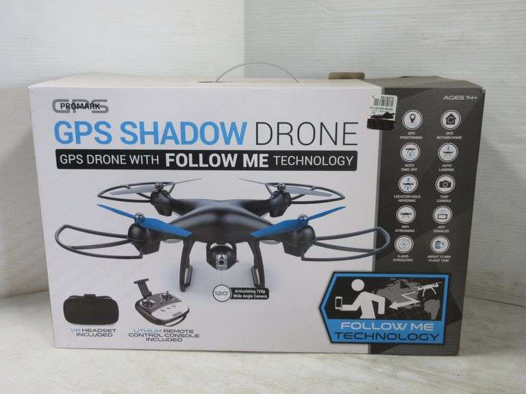 GPS shadow drone, NIB - Albrecht Auction Service