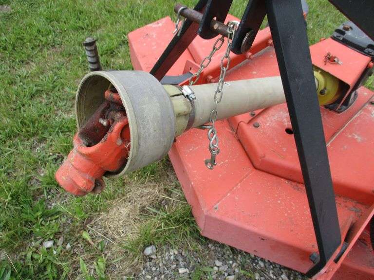 Bush Hog finish mower ATH 720, new gearbox, belt, and blades, 6', runs ...