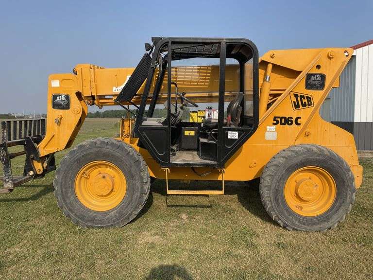 JCB 506C Telehandler, (4109 Hours), Comes with Forks, Work Baskets, and ...
