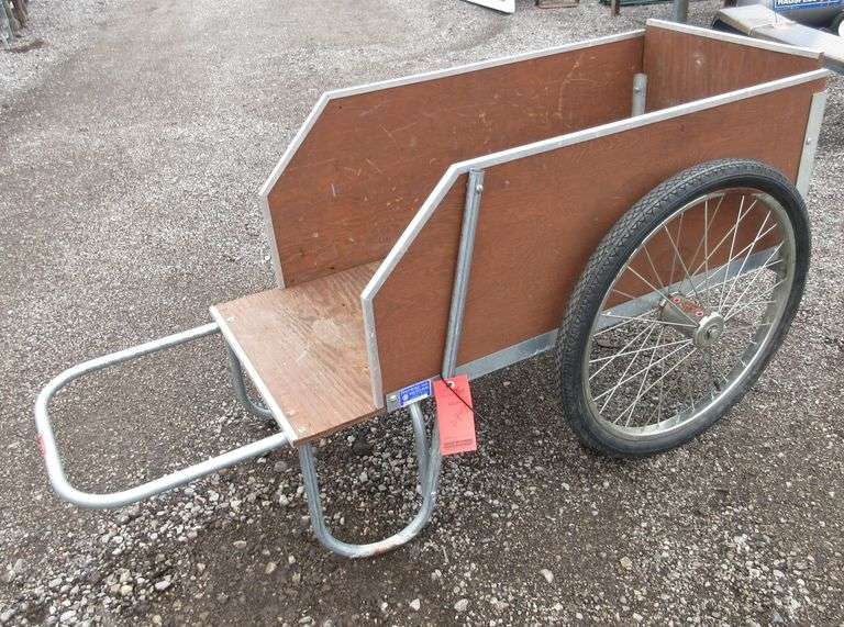 The Carry All dumpable yard cart, 29"W x 63"D x 30"H, good - Albrecht ...