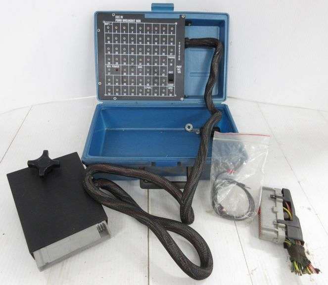 Ford EEC IV System Electronic Control Assembly Breakout Box, Good ...