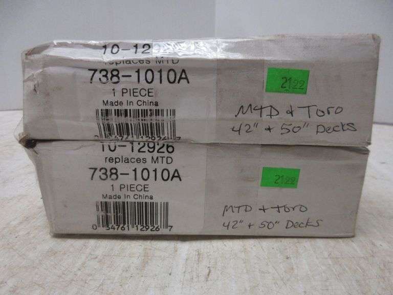 Riding lawn mower replacement spindle shaft for MTD and Toro 42" and 50 ...