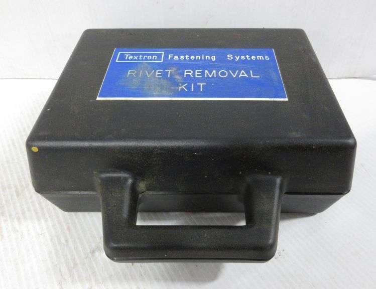 Textron fastening system rivet removal kit, good - Albrecht Auction Service