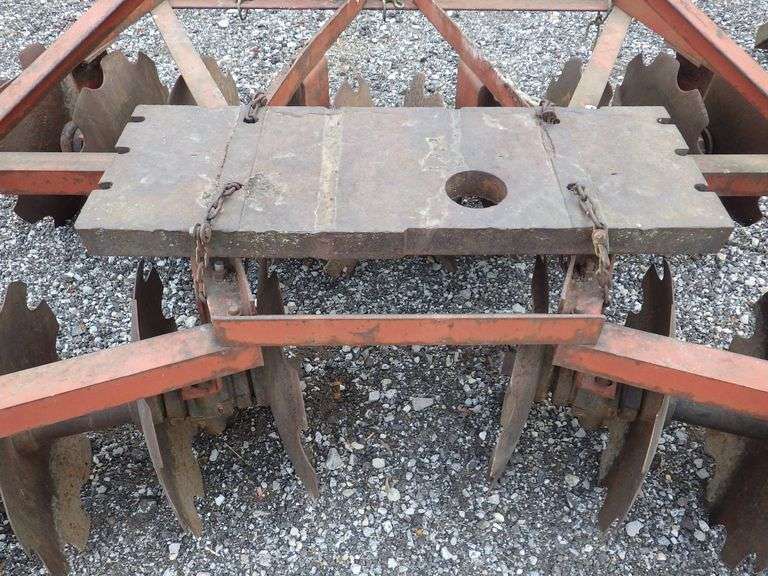 Massey Ferguson Cultivator 3-Point with weight reel disc, 7'Across, 17 ...