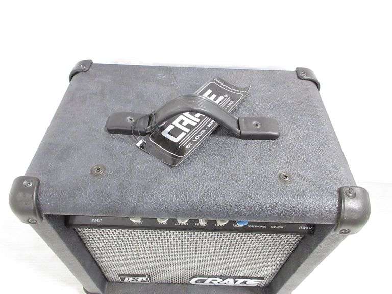 Crate GFX-15 guitar practice amp with DSP effects, one 8" speaker, 12W ...