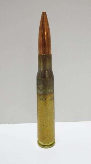 Lot of (20) Rounds of .50 Caliber BMG Ammunition. Super Clean Brass ...