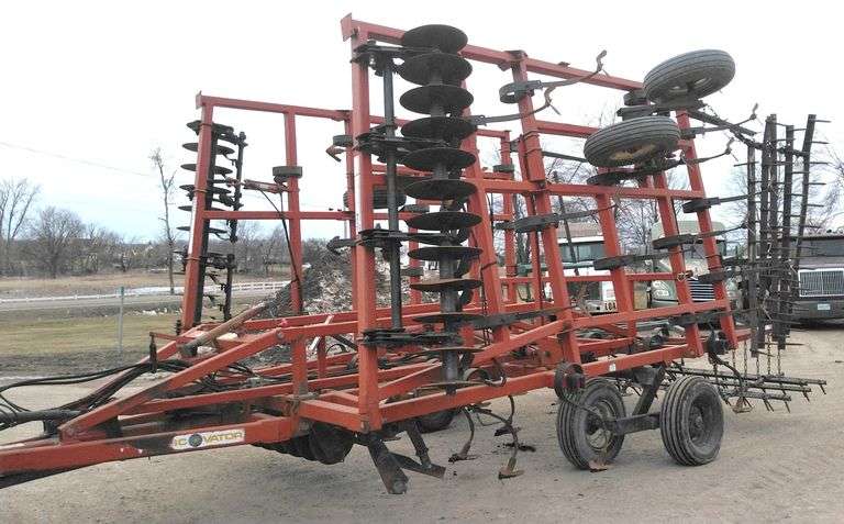 Kent 6326 Discovator 26' 5-Bar Spike Tooth Harrow, Rear Hitch and ...