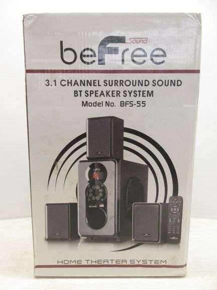 Befree 3.1 channel surround sound BT speaker system, Model BFS-55, NIB ...