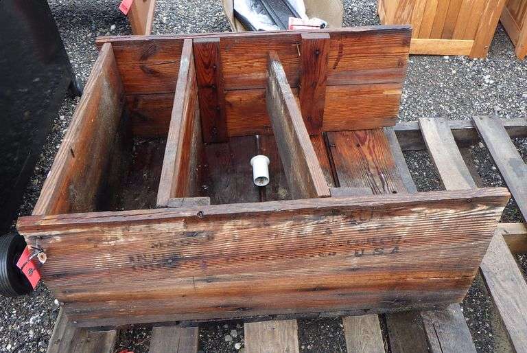 McCormick Deering shipping crate corn binder party box - Albrecht ...