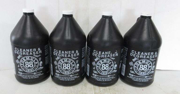 3.5-Gallons of Formula 88 cleaner and degreaser - Albrecht Auction Service
