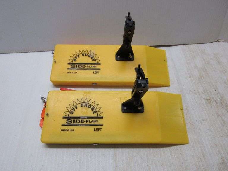 (4) Side planers: 2- Left, 2- Right, like new - Albrecht Auction Service