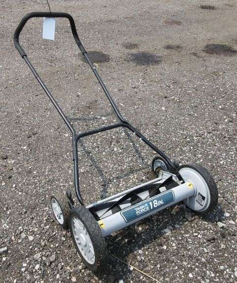 Track Force 18" reel mower, one missing bolt on handle - Albrecht ...
