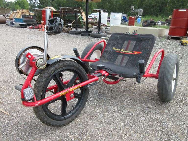 Road Runner recumbent 3-wheel bike, used - Albrecht Auction Service