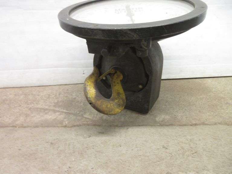 Martin Decker crane scale, 2000 lb., heavy duty, 14" face, USA made ...