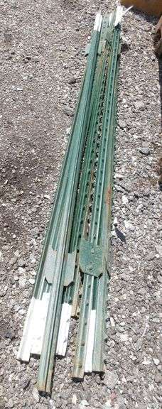 (8) T-posts, 6'L, new - Albrecht Auction Service