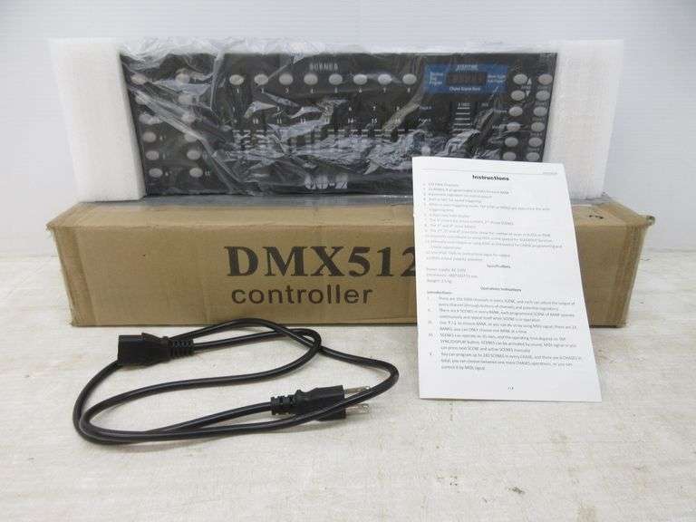 DMX 512 light controller, new - Albrecht Auction Service