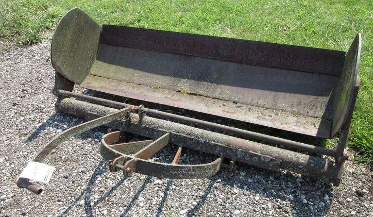 Gunman 3-Point box blade scraper Earthcavator - Albrecht Auction Service