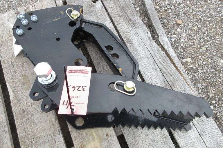 Bolt on backhoe, excavator thumb, fits backhoes up to 3.25" boom width ...