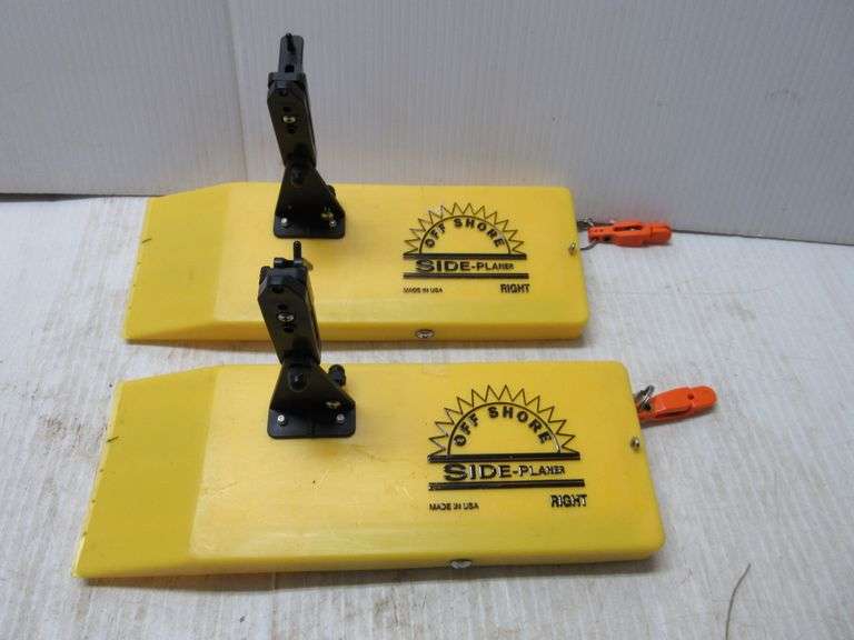 (4) Side planers: 2- Left, 2- Right, like new - Albrecht Auction Service