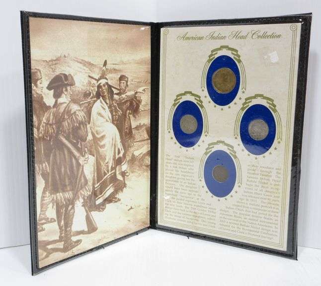 American Indian Head Collection, includes: Sacagawea dollar, (2 ...