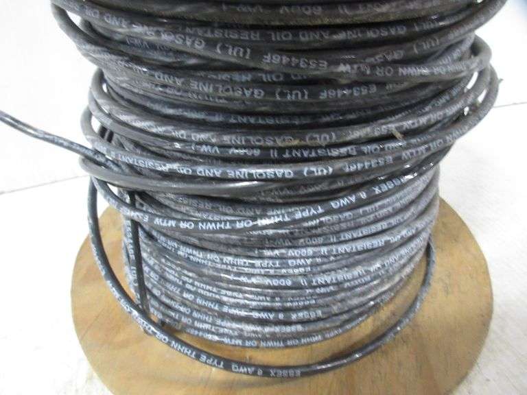 Essex 8 AWG type THHN of THWN or MTW UL wire, gas and oil resistant ...