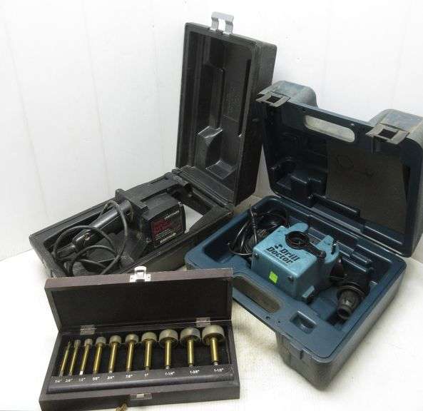 Drill doctor, belt sander, and Drill Master forstner bit set, good ...