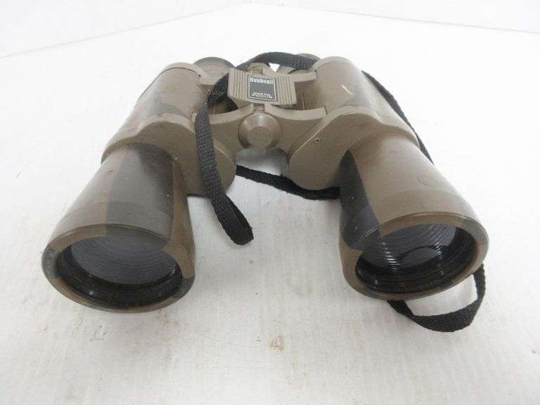 Camo field glasses, 6 1/2", Bushnell, 10x50 288 ft. at 1000 yards ...