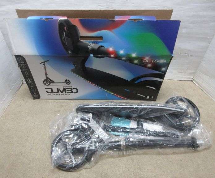 Jetson Scooter, Jupiter Jumbo light-up kick scooter, NIB - Albrecht ...