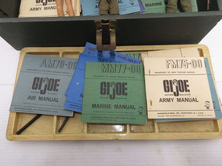 1960's Wood GI Joe footlocker wood paper, original old school GI Joe ...