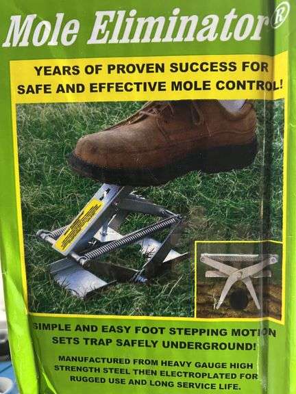 Wire Tek mole eliminator trap, USA made, 14", new - Albrecht Auction ...