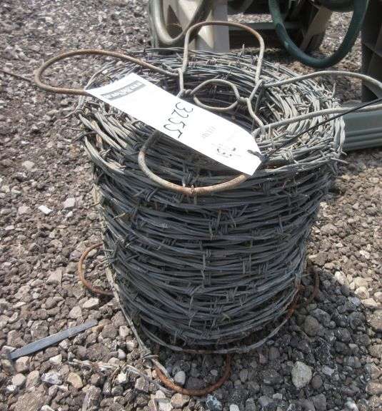 Spool of barbed wire - Albrecht Auction Service