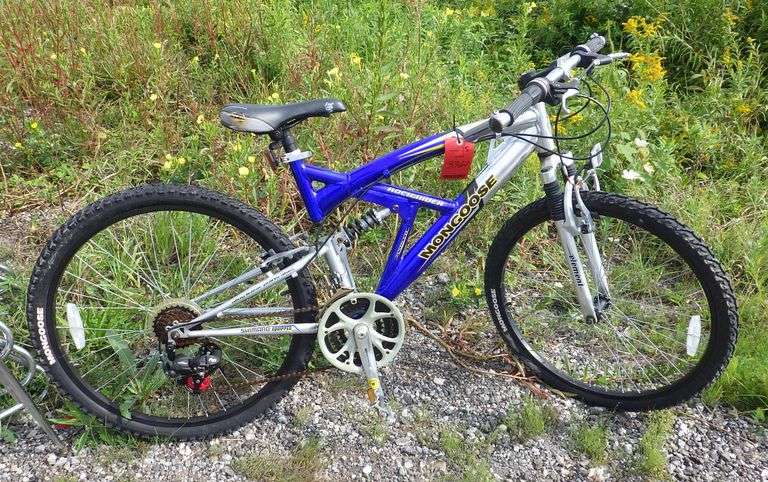 Mongoose 21-speed pedal bike, 22" tires - Albrecht Auction Service