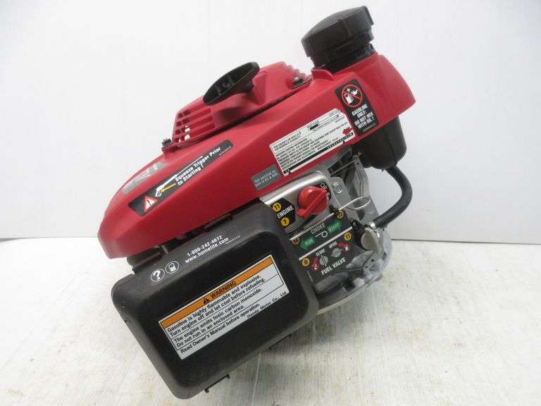 Honda GCV 160 engine, 5.5 HP, test ran only, new - Albrecht Auction Service